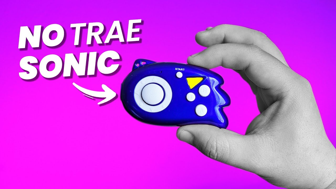 Mini Consola de Sonic??? 🕹️ Consolita Plug and Play con 89 Juegos 8-bit ...