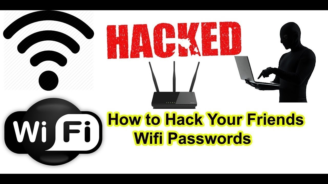 How to hack your friends wifi - YouTube