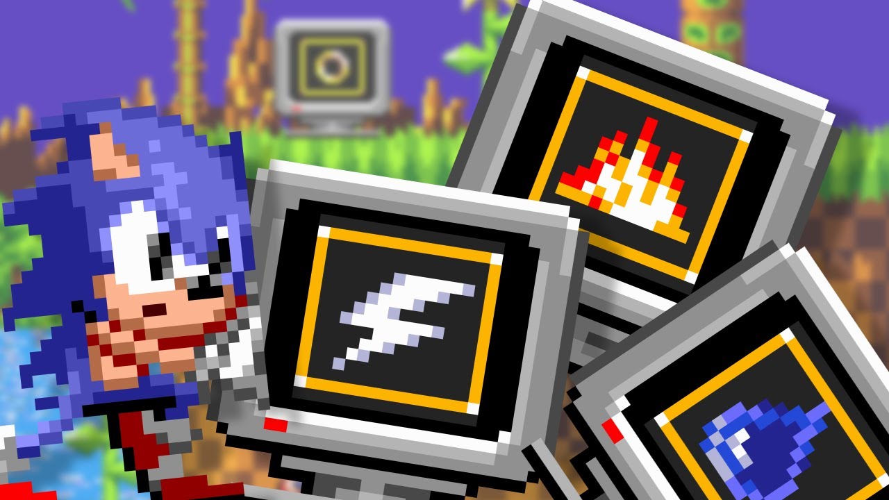 Sonic Hack - Elemental Shields in Sonic 1 - YouTube