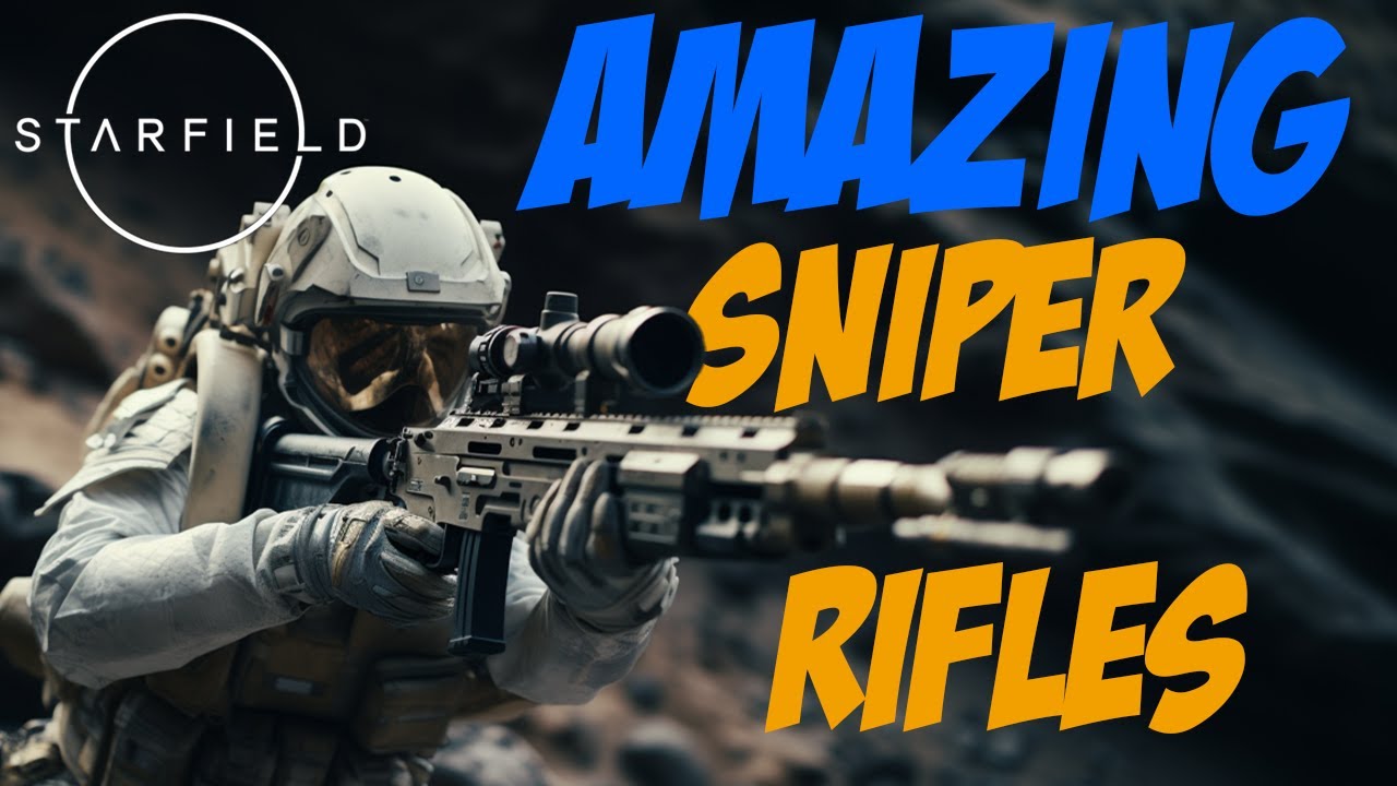 The TWO BEST SNIPER RIFLES in the game and HOW TO GET THEM | Starfield ...