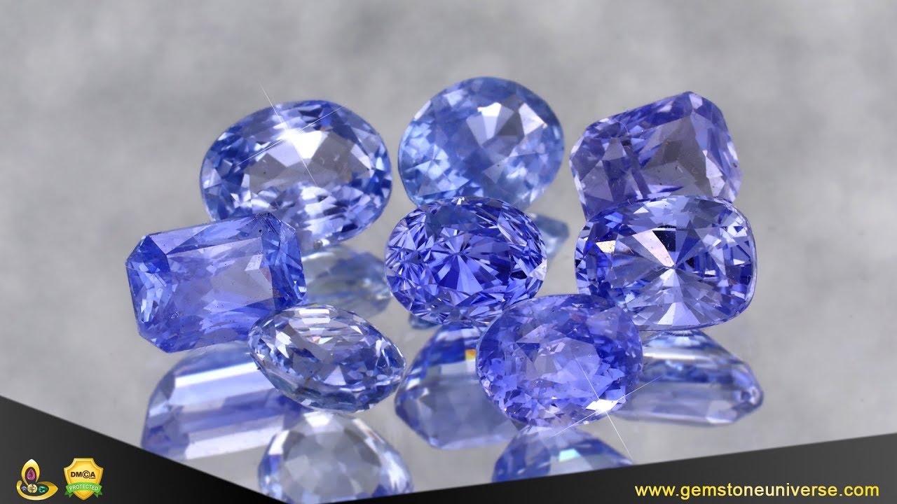 Shani Stone Neelam Flawless Blue Sapphires from Gemstoneuniverse - YouTube