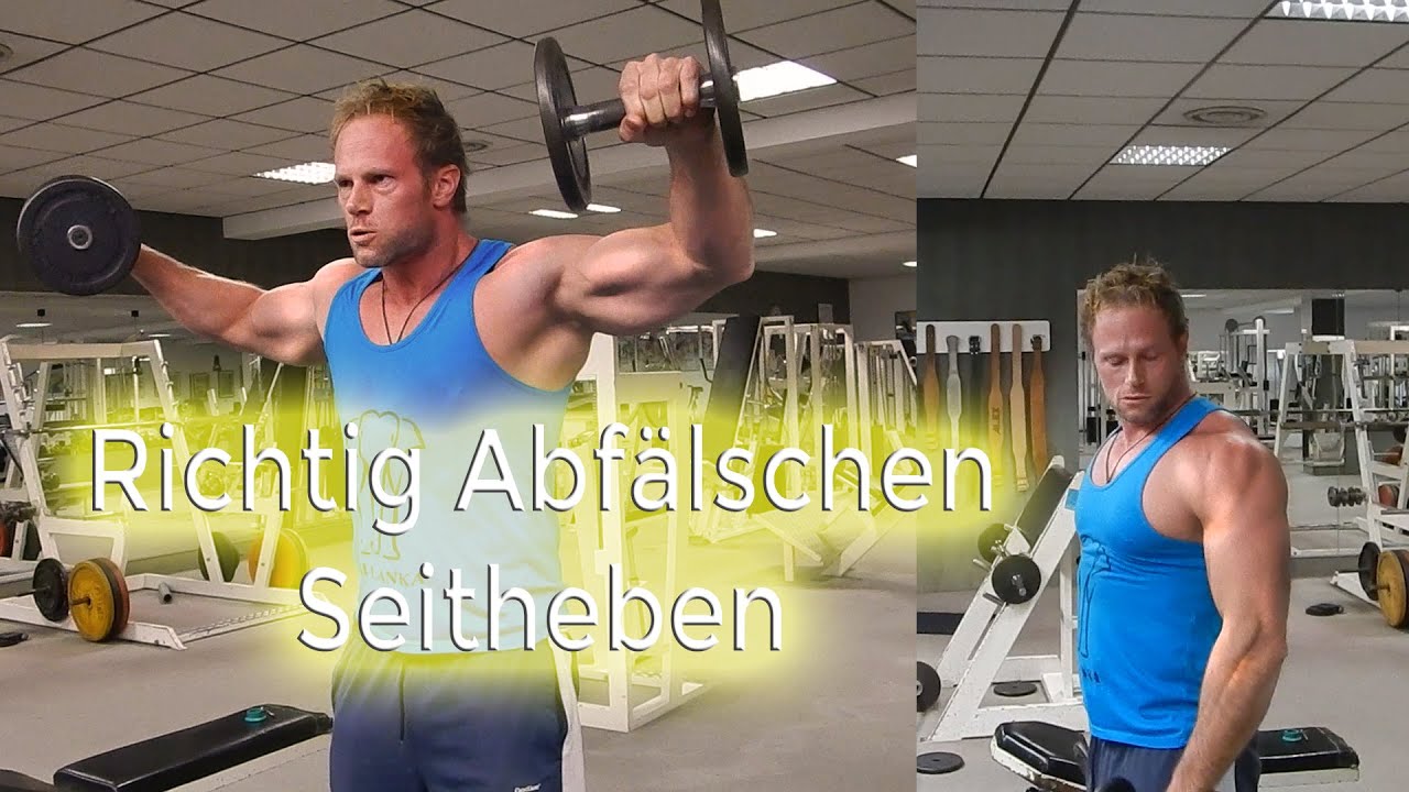 Seitheben Kurzhantel: Abfälschen (Intensiv-Technik) | Seitheben ...
