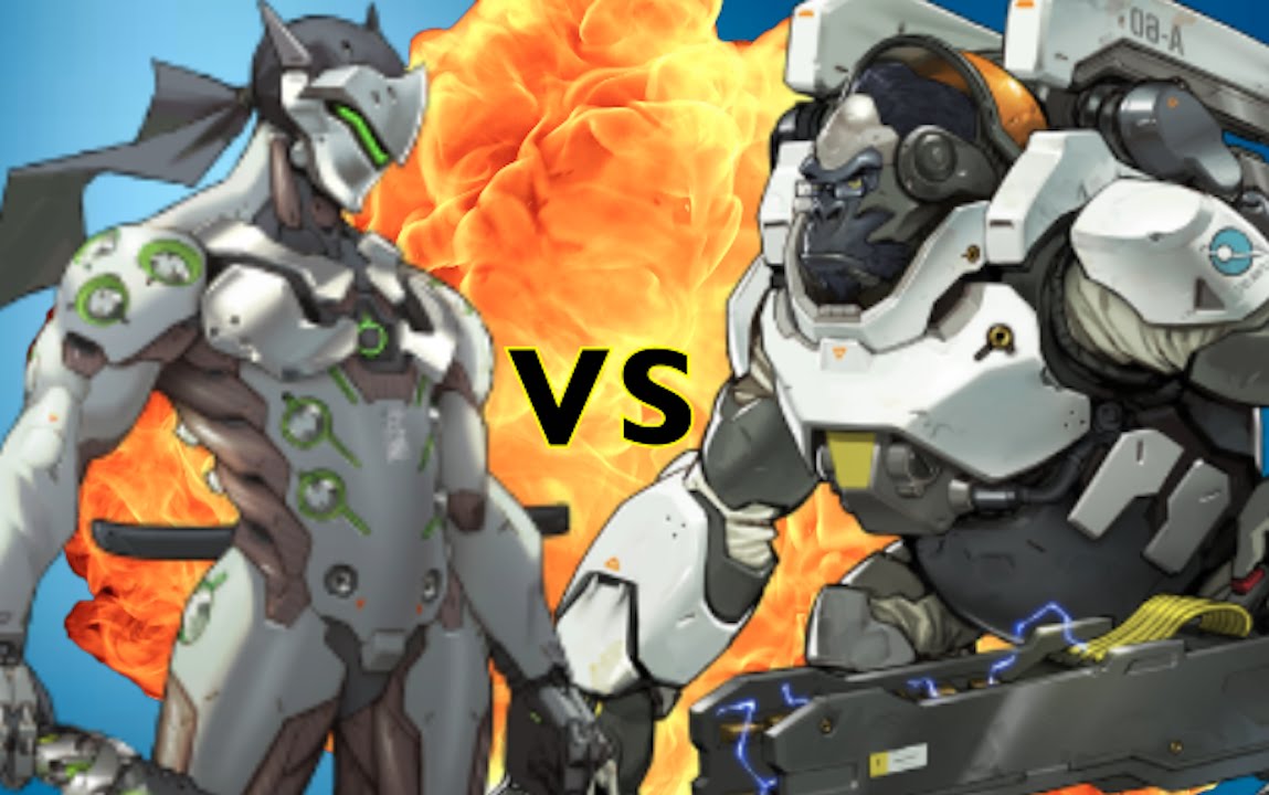 GENJI vs WINSTON ARMY (OverWatch: Funny Moments) - YouTube