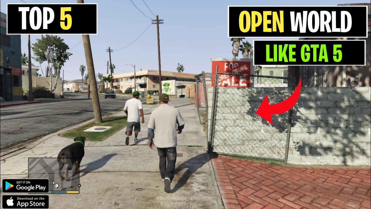 Top 5 Open World games like GTA 5 | Open World games | Skull Gaming ...