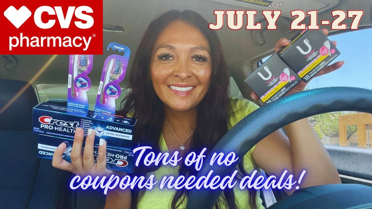CVS Coupon Haul! Tons of no coupons needed deals! Easy couponing! - YouTube