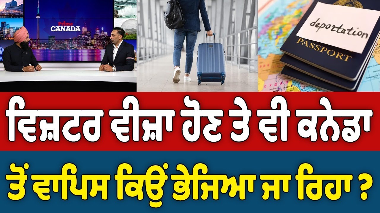 Prime Immigration (72) || Visitor Visa ਹੋਣ ਤੇ ਵੀ Canada ਤੋਂ ਵਾਪਿਸ ਕਿਉਂ ...