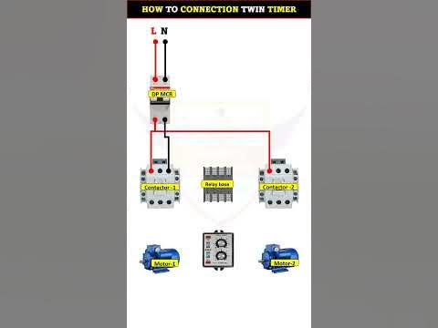 Twin Timer connection || How To connection Twin Timer - YouTube