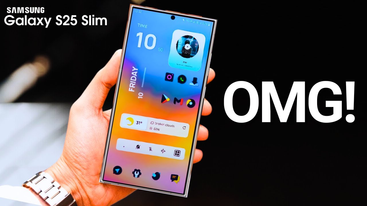 The Future of Slim Phones: Samsung’s Galaxy S25 Slim! - YouTube