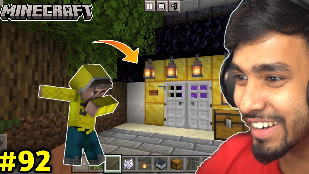 UJJWAL REVEL FINALLY HIS 30M MINECRAFT SURPRISE | MINECRAFT #92 @TechnoGamerzOfficial - YouTube