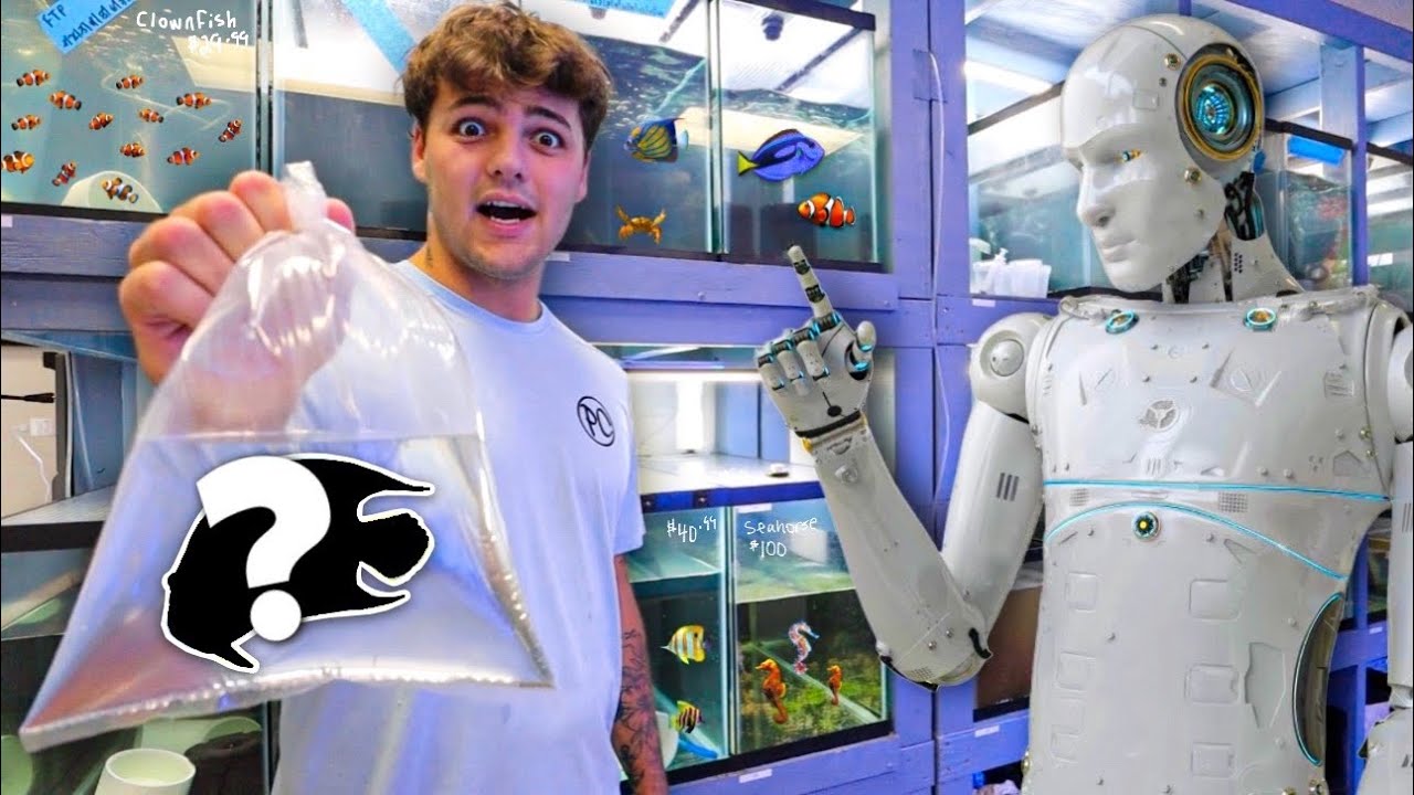 Ai ROBOT Picks Out My NEW FISH!! - YouTube