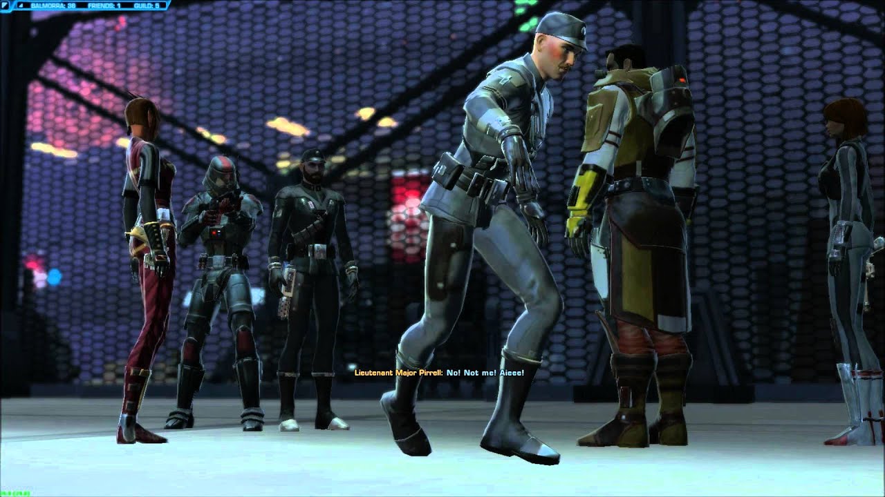 SWTOR BH Balmorra Class Quest - Meeting the Admiral - YouTube