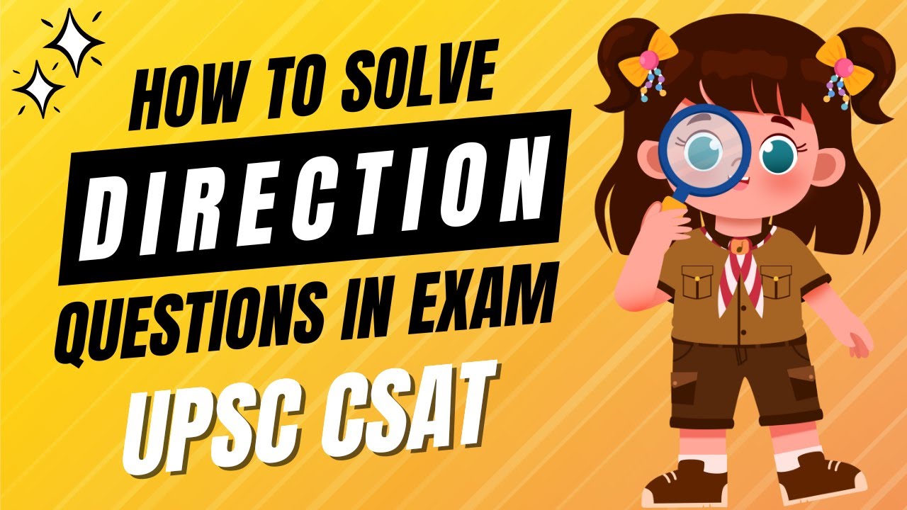 Solve Direction Qs in Seconds by this Trick | Conquer CSAT Part-17🔥 # ...