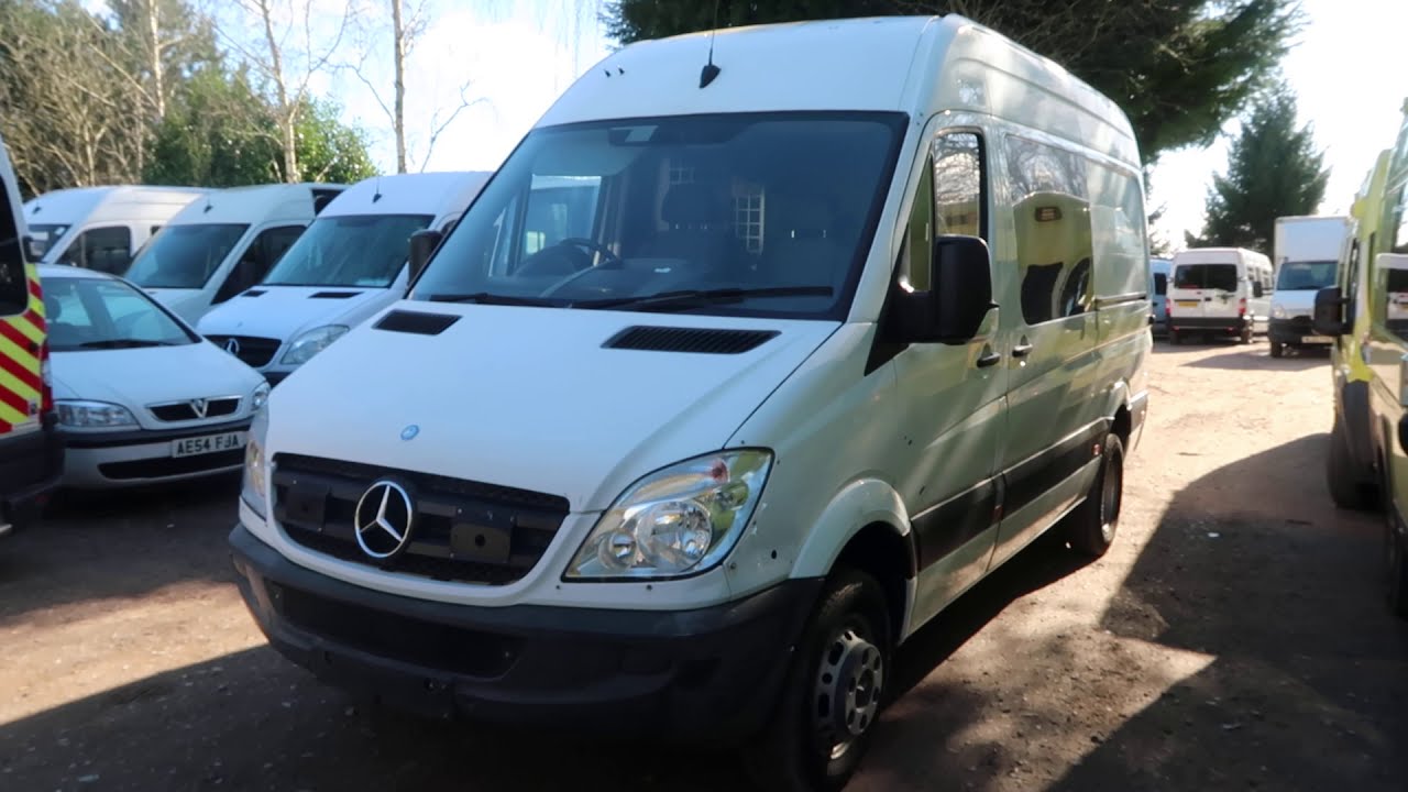 Mercedes Sprinter 160BHP Medium Base Super Duper Base Van - YouTube