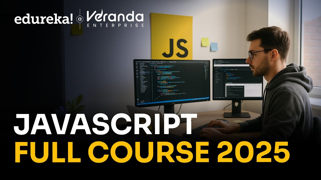 JavaScript Full Course in 11 Hours [2025] | JavaScript Tutorial for Beginners | Edureka Live ...