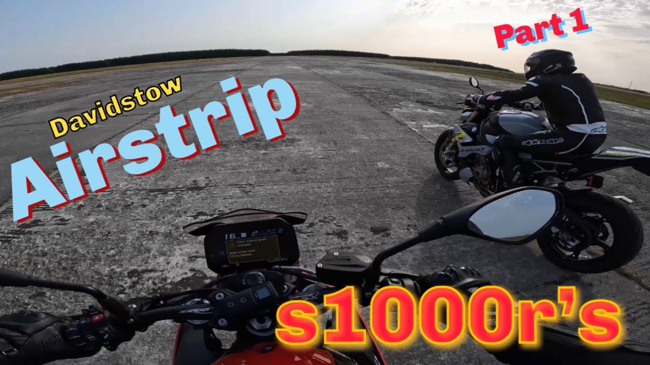 s1000r’s .. Davidstow airfield/formula 1 circuit (1950’s) part 1 - YouTube