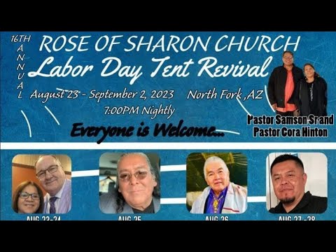 Rose of Sharon Pentecostal Church ~ August 28, 2023 - YouTube