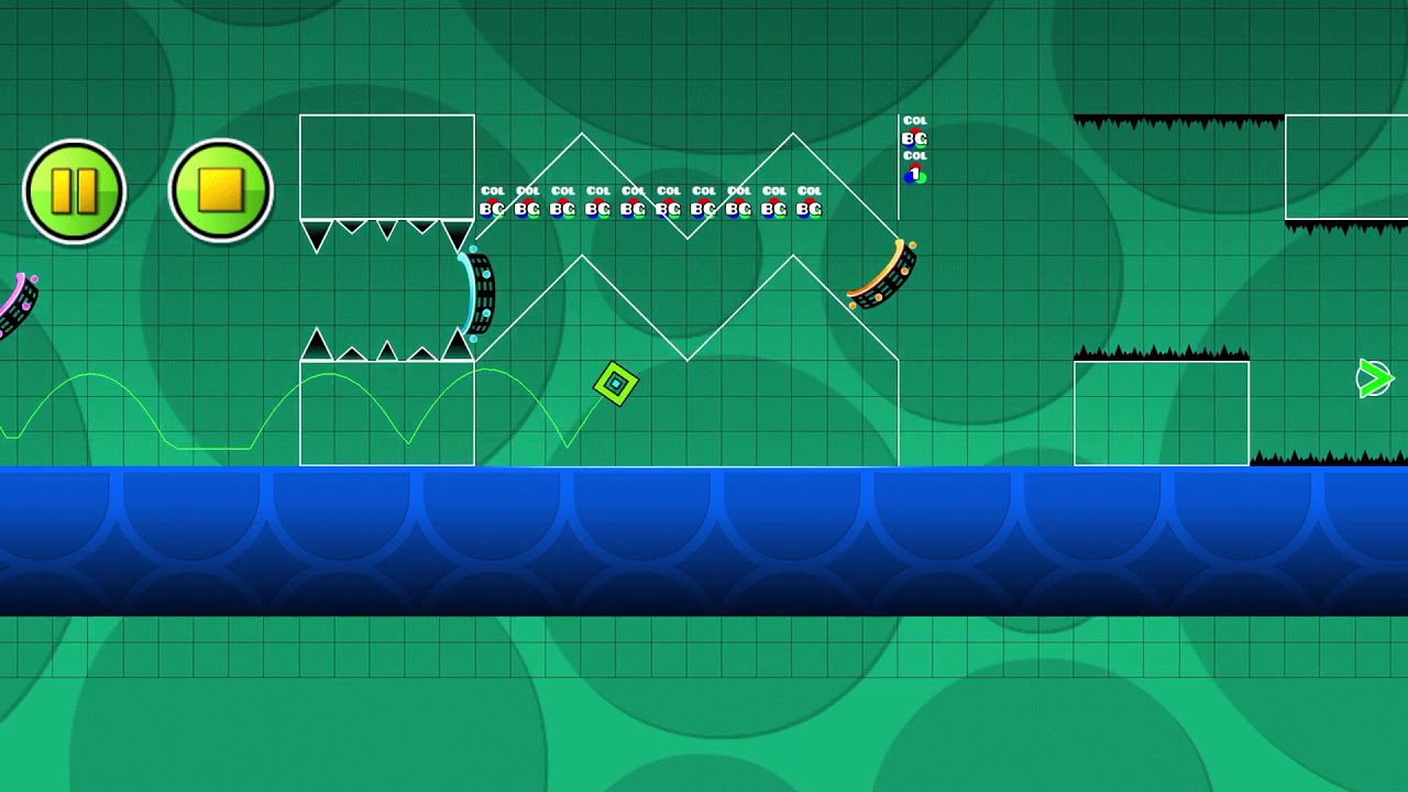 I learned how to change background color and make invisible objects in ...