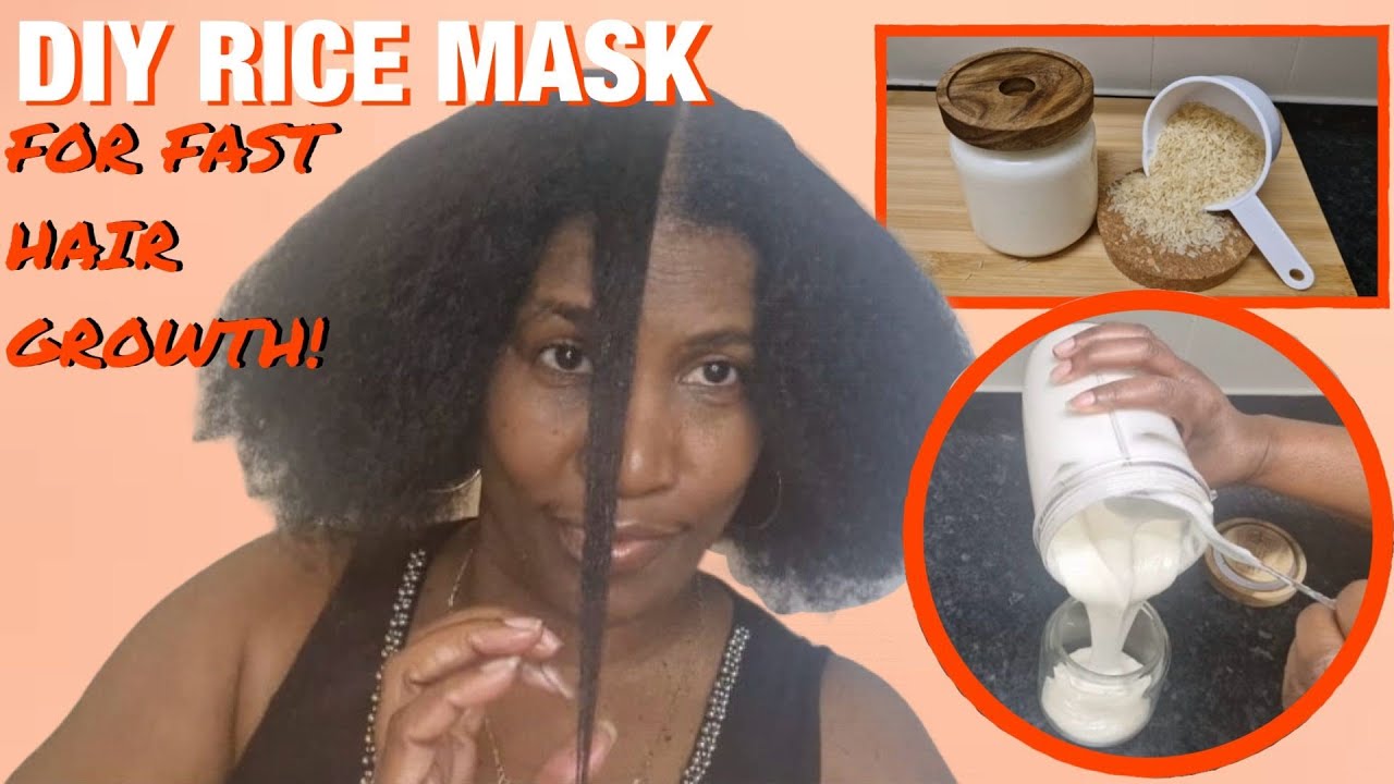 HOW TO MAKE RICE MASK THE SECRET TO GROW LONGER & THICKER HAIR | People ...