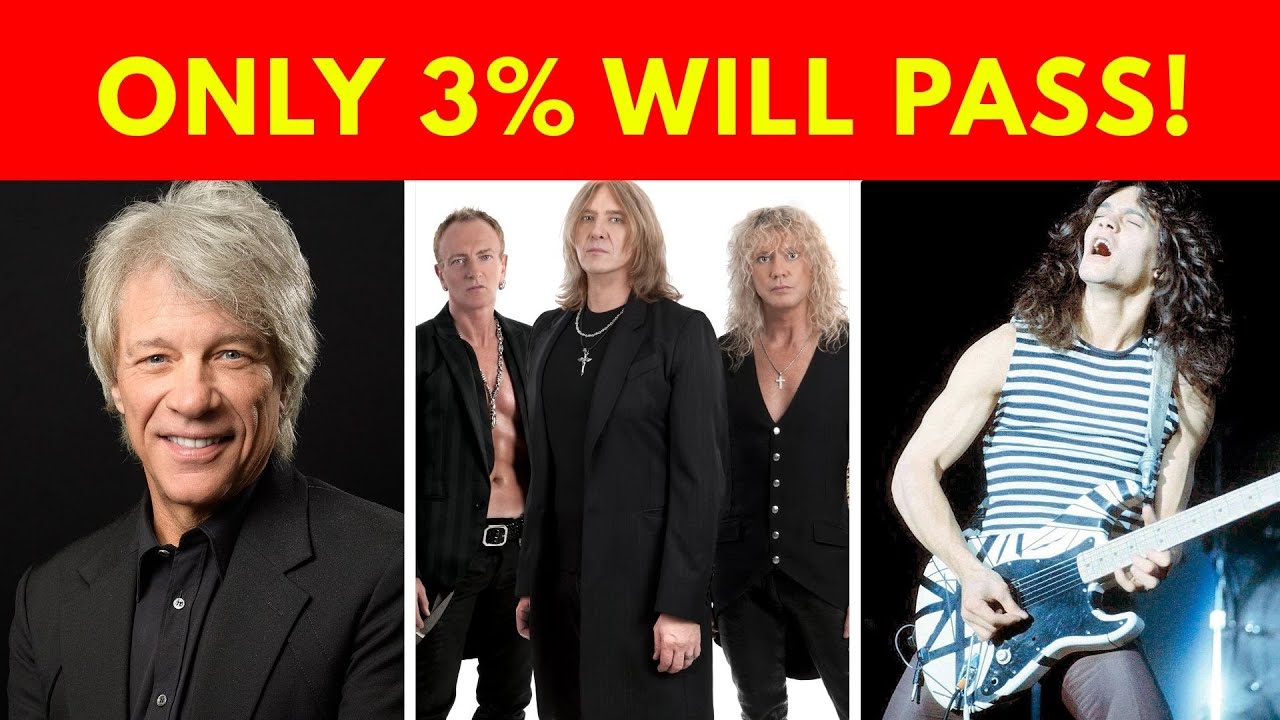Are You A TRUE 80s Rock Fan? - 50 Questions Only Real 80s Kids Can ...