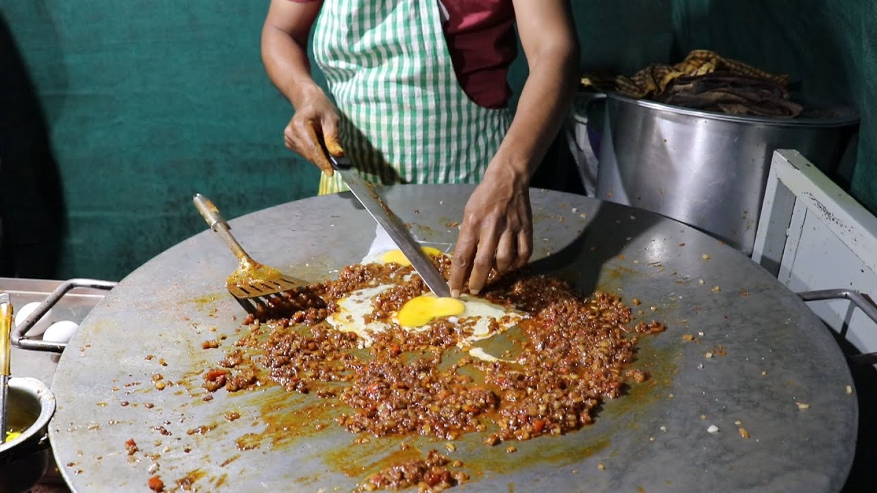 Amazing Trinity of EGG PULAV GHOTALA ANDSAND | Street food of India ...