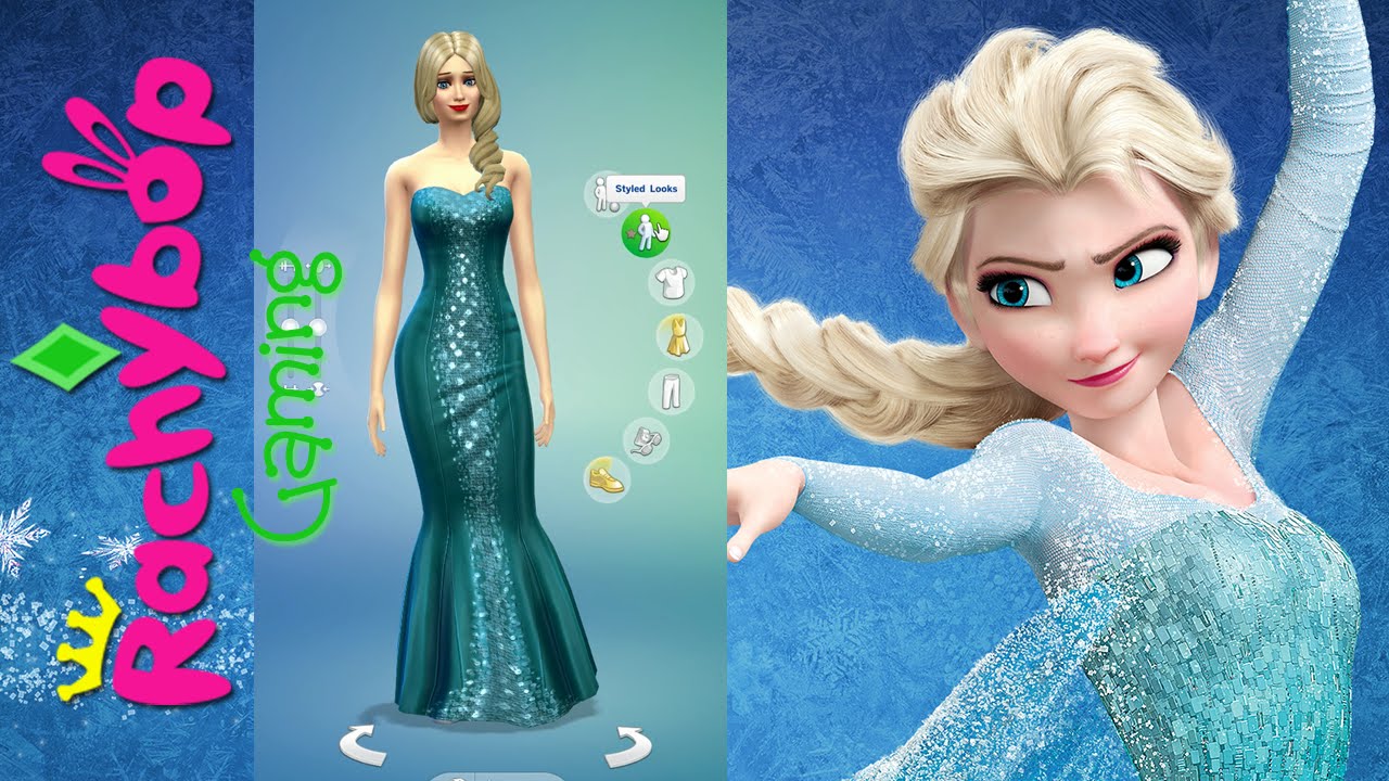 Creating Elsa in The Sims 4 [Disney Princess Series] | Rachybop - YouTube