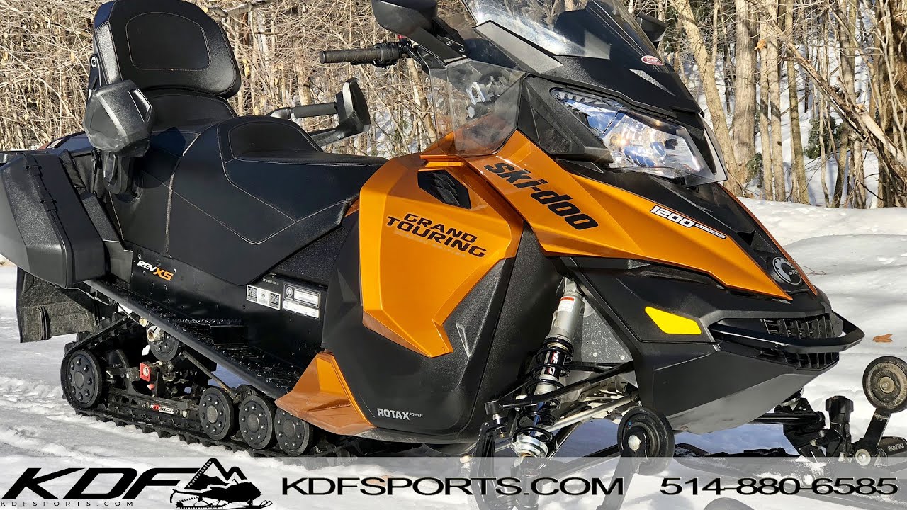 Ski Doo Grand Touring 1200 SE 2016 - YouTube