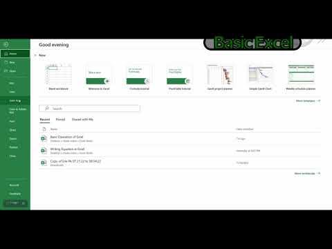 Getting Started with Excel: Beginner's Guide - YouTube
