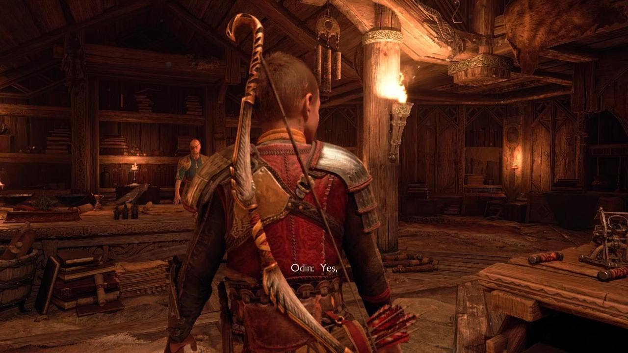 Atreus Acquires Ingrid, the Magical Sword ⚔️ | GoW Ragnarok Story | # ...