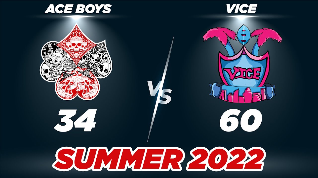 Ace Boys vs Vice | Summer '22 | Los Angeles | North Conference | Week 3 ...