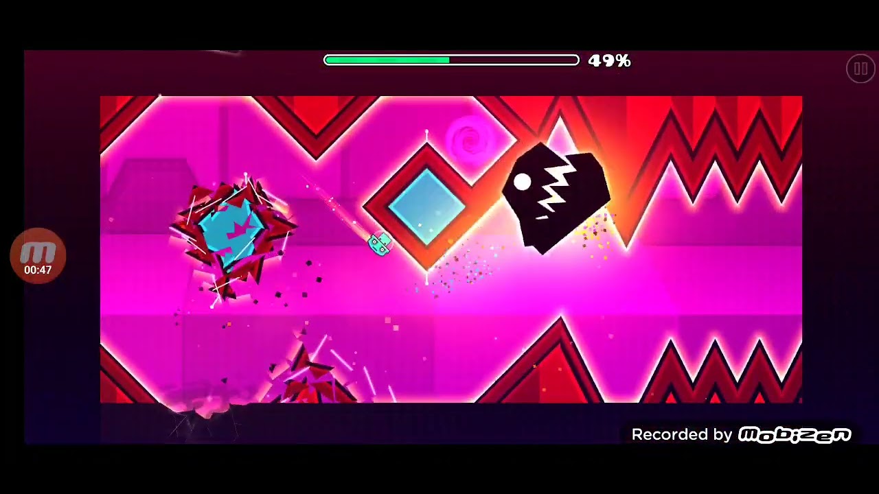 Dead Device Geometry Dash 2.2 Modo Difícil Rojo - YouTube