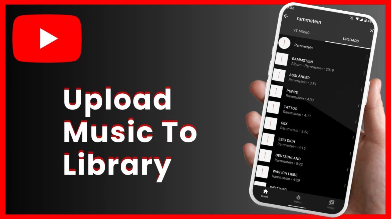 How To Upload Music To YouTube Music ! - YouTube