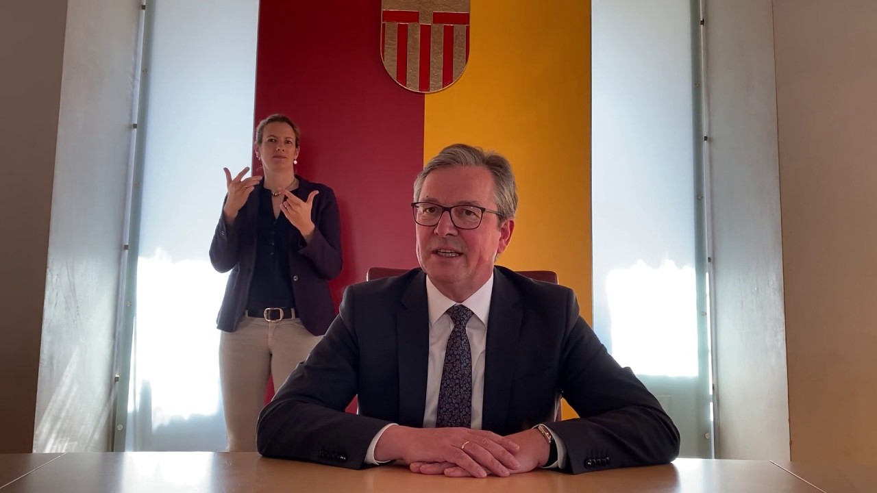 Videobotschaft von Bürgermeister Michael Dreier zur Corona-Lage (09.04. ...