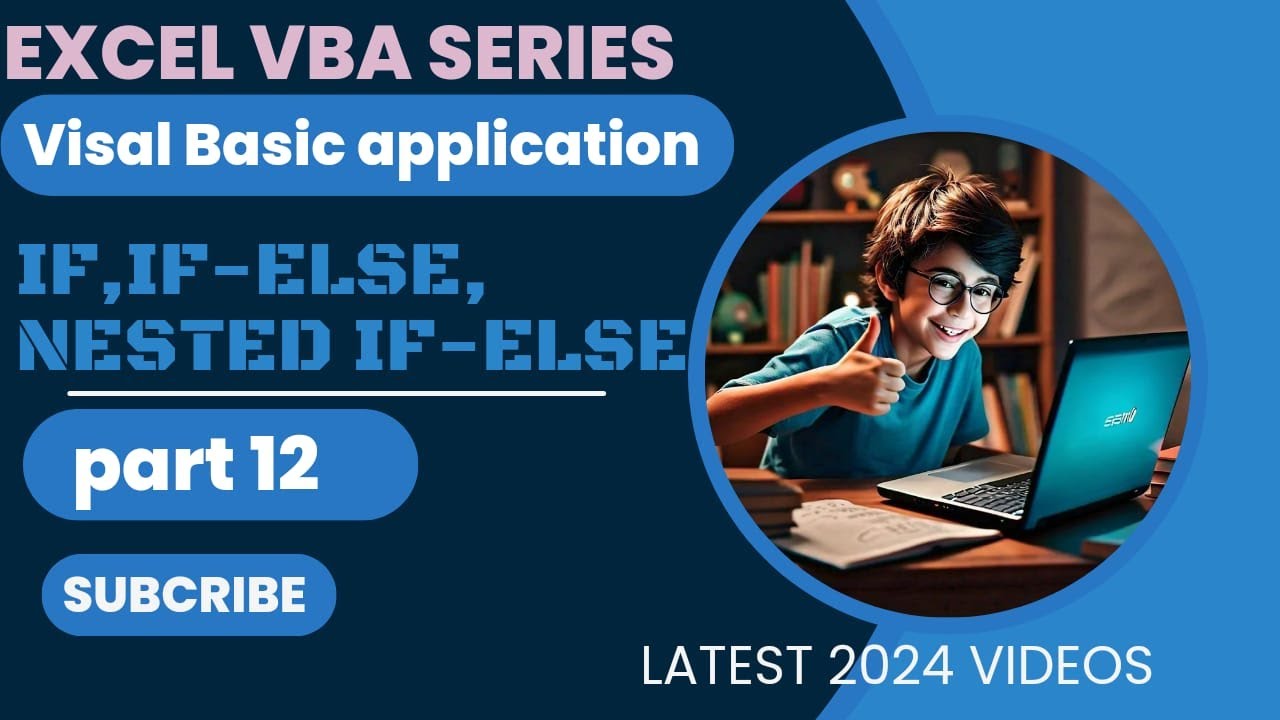 Mastering Vba Part 12 If If Else Nested If Else Practice 3527