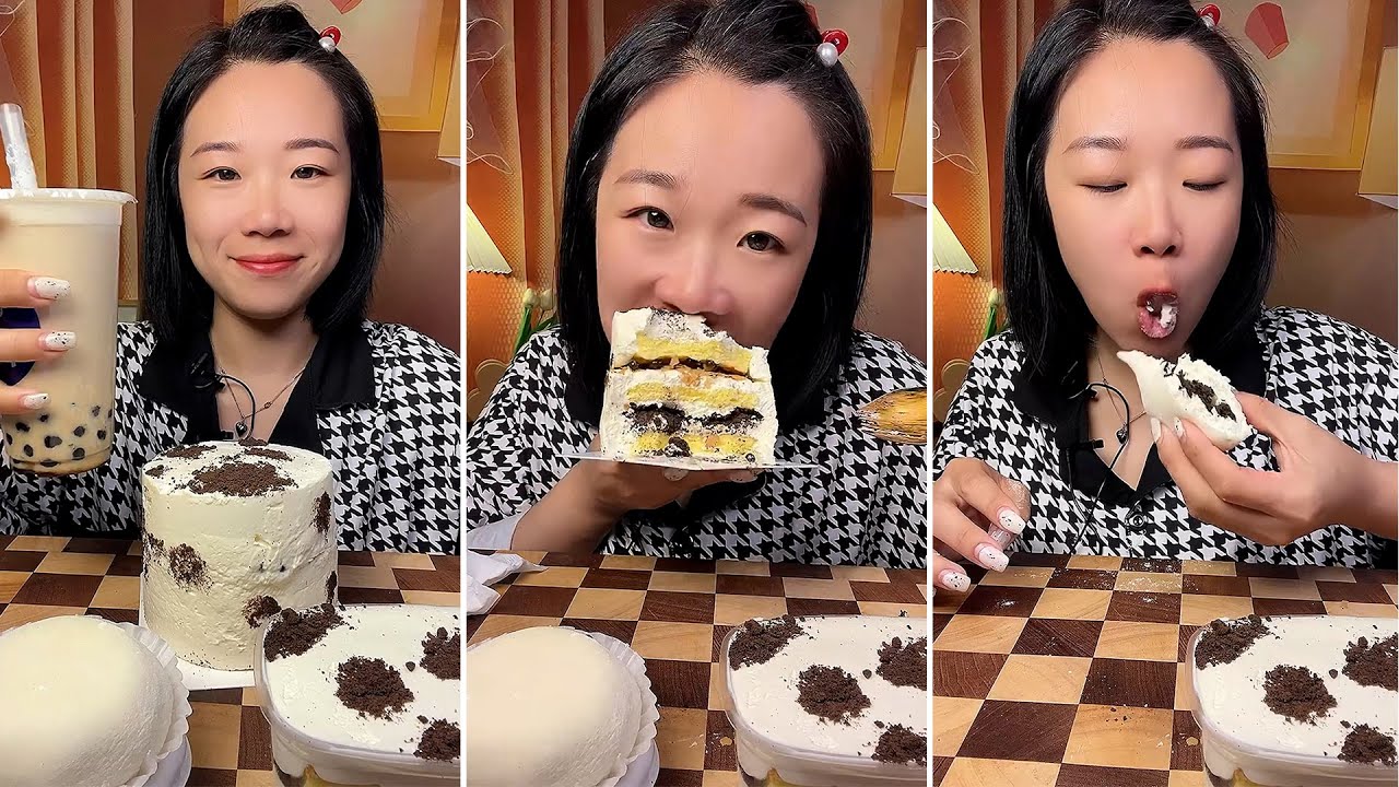 [ASMR] 🥰DESSERT Cake Eating show: 리얼사운드 먹방 - YouTube