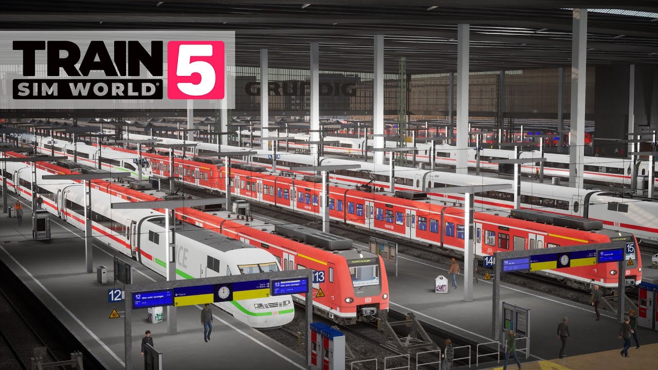 München Hbf jetzt endlich VOLL! | Train Sim World 5 #014 | ICE 517 ...