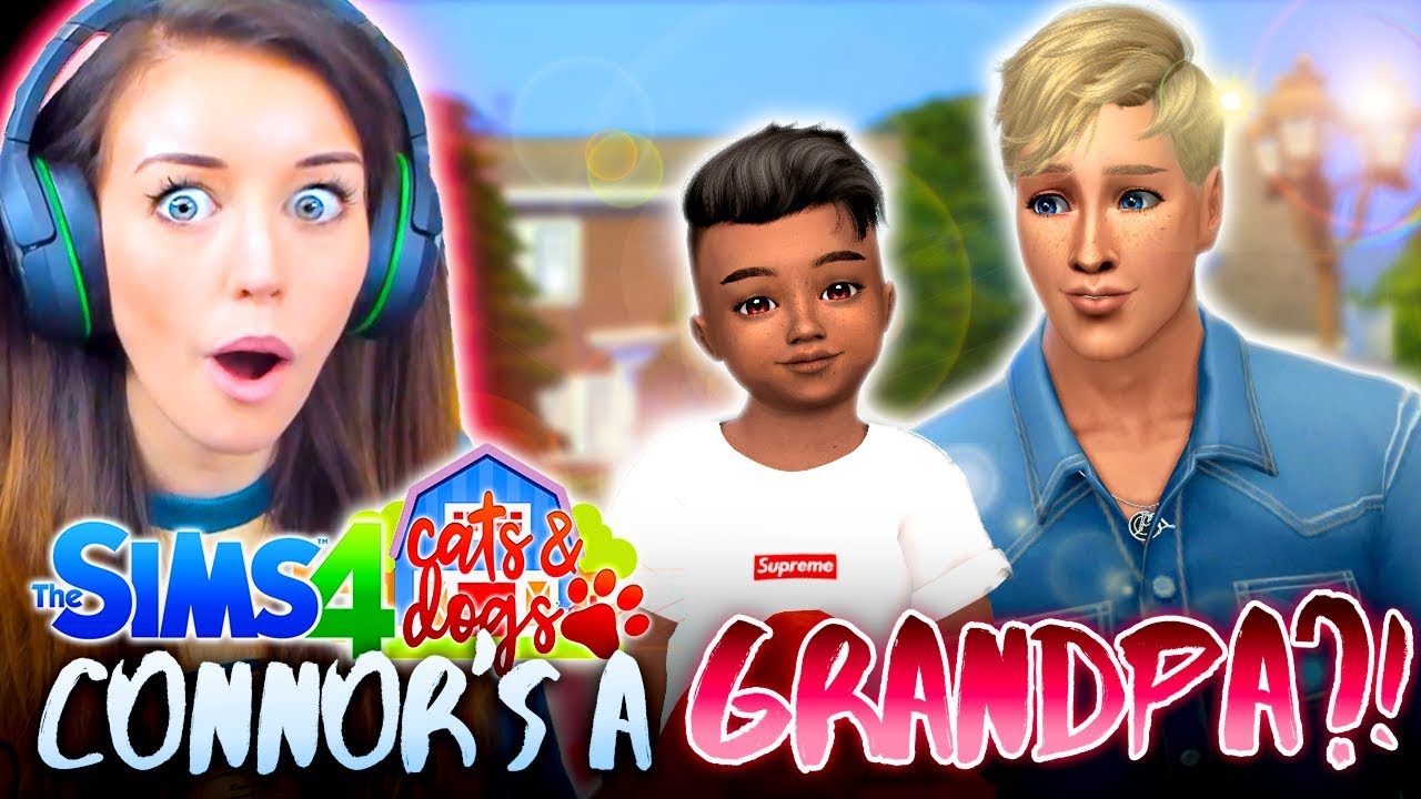 MEET CONNER'S GRANDCHILD! 😍 (The Sims 4 CATS & DOGS #33 🏖) - YouTube