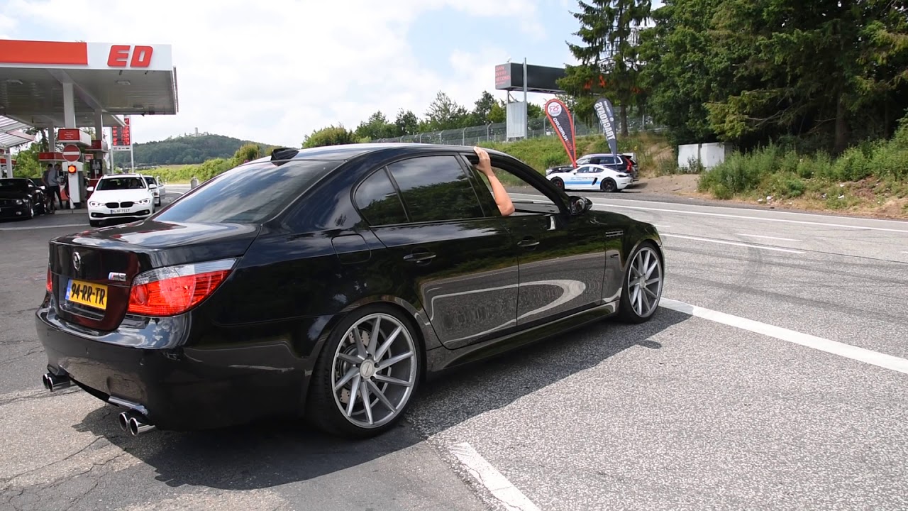 BMW M5 E60 V10 sound - YouTube
