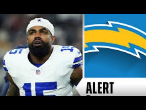 Zeke Elliott signs with the Los Angeles Chargers - YouTube