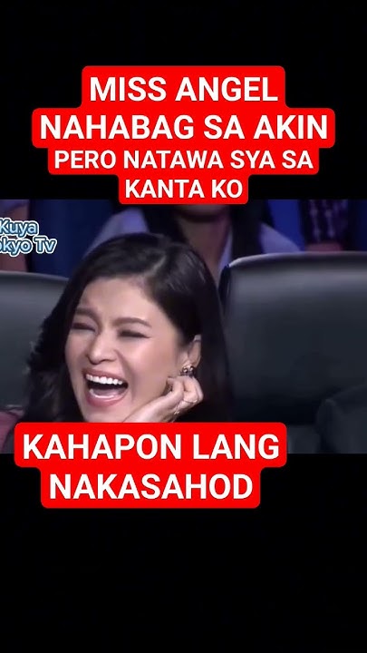 MISS ANGEL NAHABAG PERO NAPASAYA KO SYA GRABE GANDA NYA #shortsfeed #angellocsin #parody - YouTube