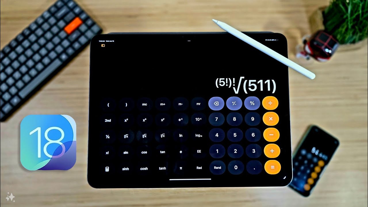 iPadOS 18 Calculator: Math Notes on iPad Pro M4, Useful or Not??? - YouTube