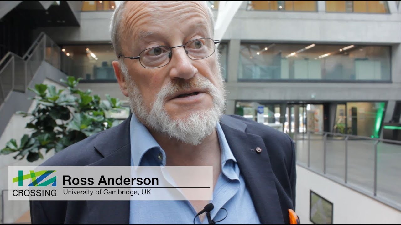 CROSSING Conference 2019 - Interview with Ross Anderson - YouTube