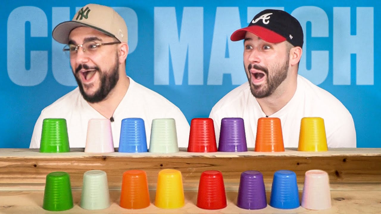 The TikTok Cup Matching Challenge Is Harder Than It Looks! - YouTube