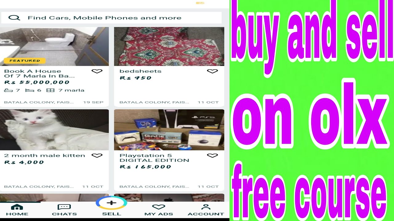 how to buy And sell on olx || tech pro - YouTube