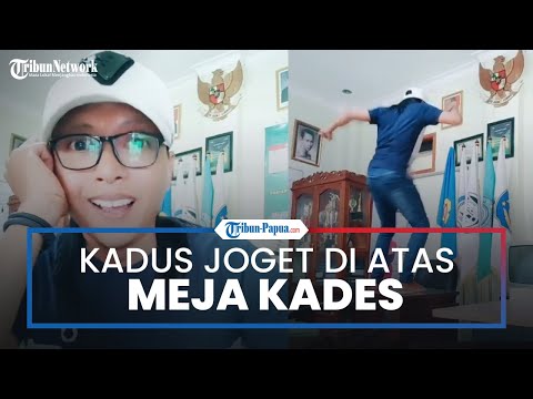 Viral Video Kadus Joget TikTok di Atas Meja Kades, Berujung Diprotes Warga & Dirumahkan 3 Bulan