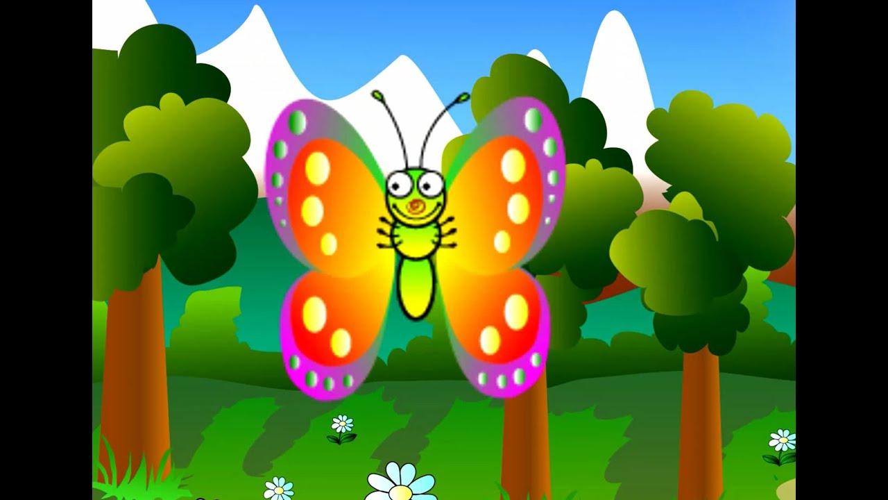 Storia per bambini - Il bruco e la farfalla - YouTube