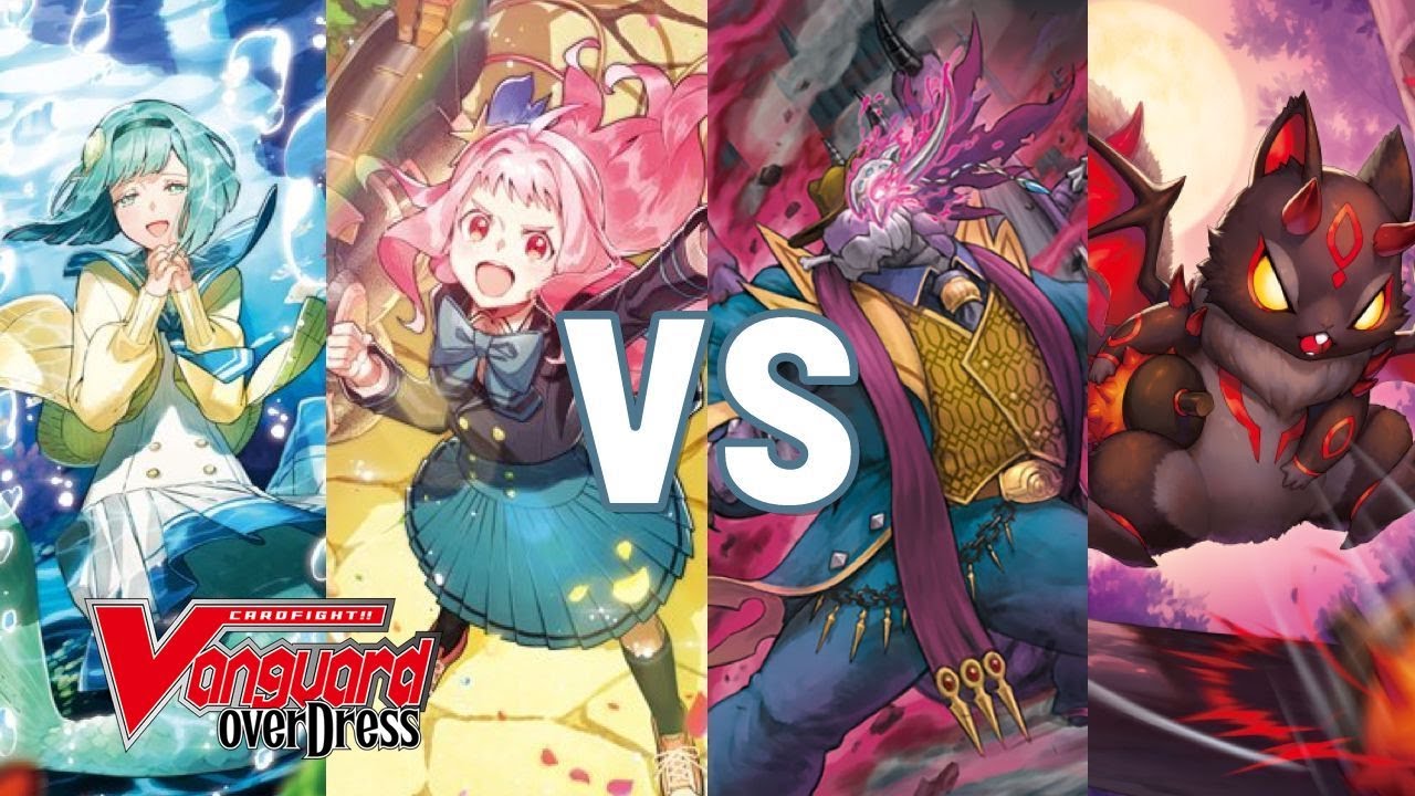 Michu Vs. Greedon Cardfight Vanguard Overdress Standard Game - YouTube
