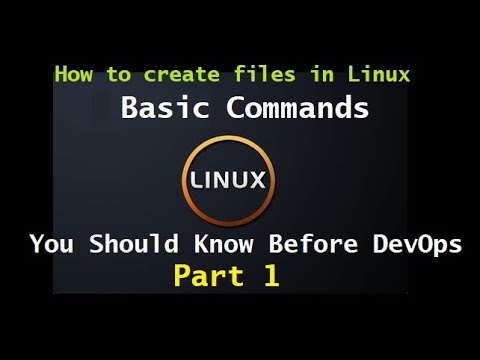Linux Commands You should know before DevOps: Part 1 in English - YouTube