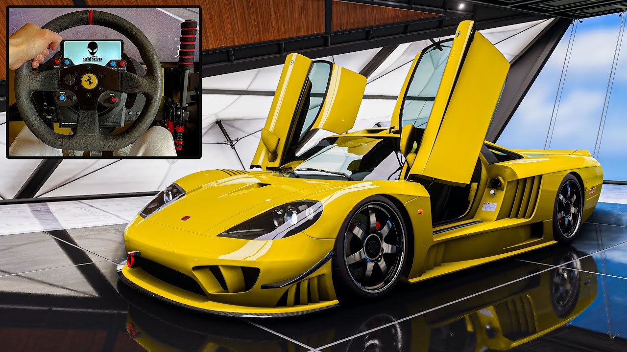 Forza Horizon 5 - Saleen S7 | Drive with Thrustmaster T300 + TH8A - YouTube