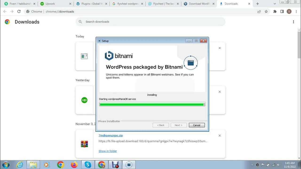 How to Create WordPress Website Offline with Bitnami | Install WordPress Localhost - YouTube