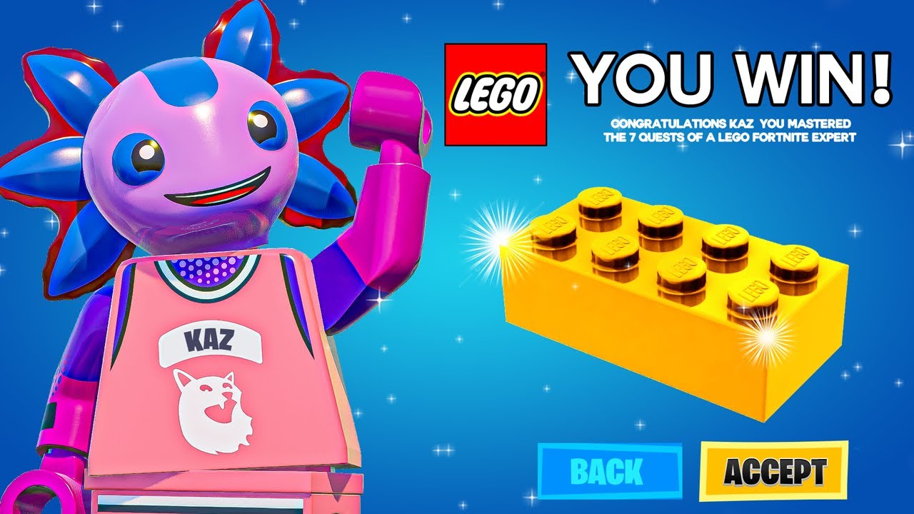 I Completed LEGO Fortnite (Custom Survival World) - YouTube